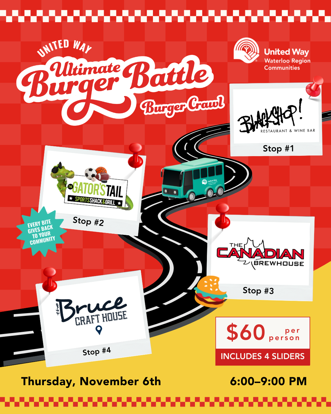 Ultimate Burger Battle – United Way Waterloo Region Communities